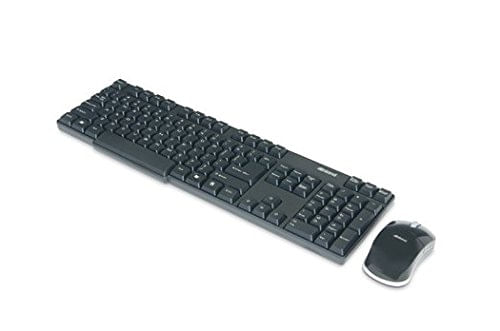 proht 2.4 GHz Wireless Optical Mouse/Teclado Combo (70119), 104 teclas ...
