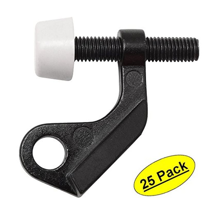 Diseñadores Impresiones Negro Mate Heavy Duty Puerta Guardia Bisagra ...