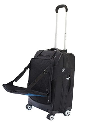 Lugabug Asiento de viaje, portador de niño para el equipaje con ruedas ...