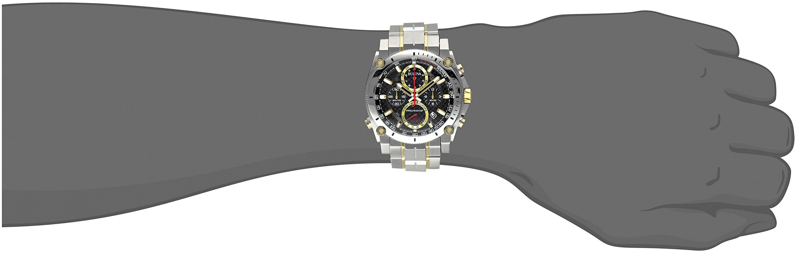 Bulova 98b228 Precisionist Precisionist Display Japanese... - Compra en ...