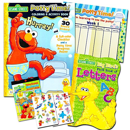 Juego de entrenamiento Sesame Street Elmo Potty Set para niños pequeños ...
