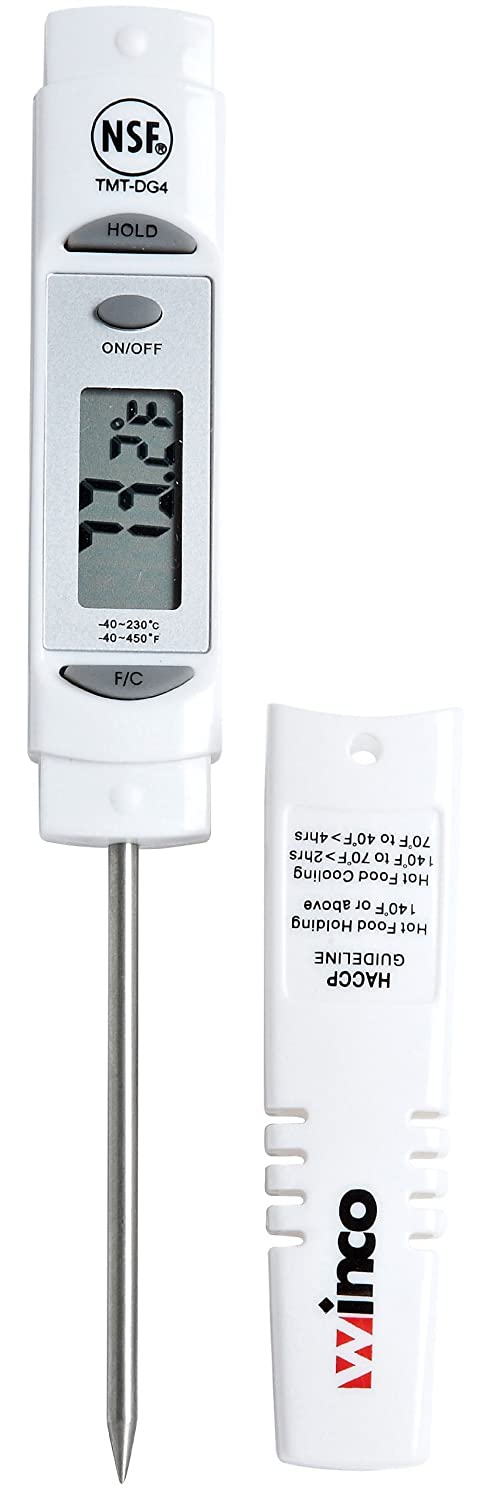 winco 6-inch Termómetro Digital con Sonda de 3 – 1/8-Inch - Compra en ...